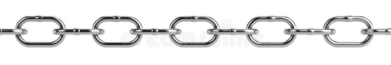 3d render of chain stock illustration. Illustration of collection ...