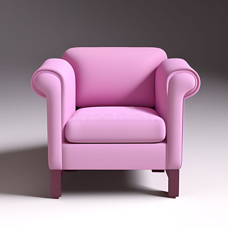 3d render of a chair stock illustration. Illustration of design - 290832575