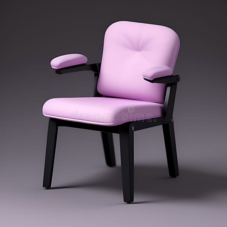 3d render of a chair stock illustration. Illustration of design - 290832880