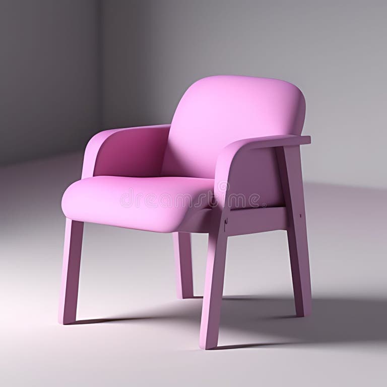 3d render of a chair stock illustration. Illustration of living - 290832630