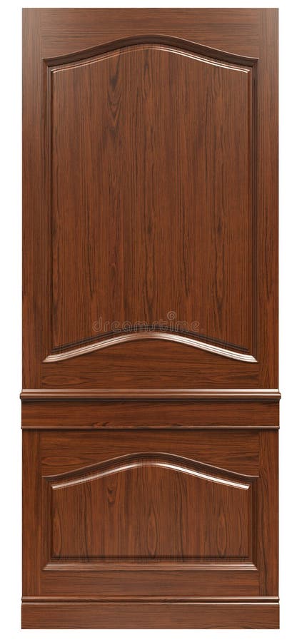 3D Render Classic Wood Panels Stock Illustration - Illustration of ...