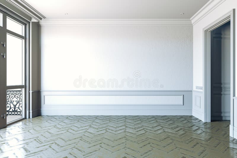 3d Render of Beautiful Interior Stock Illustration - Illustration of ...