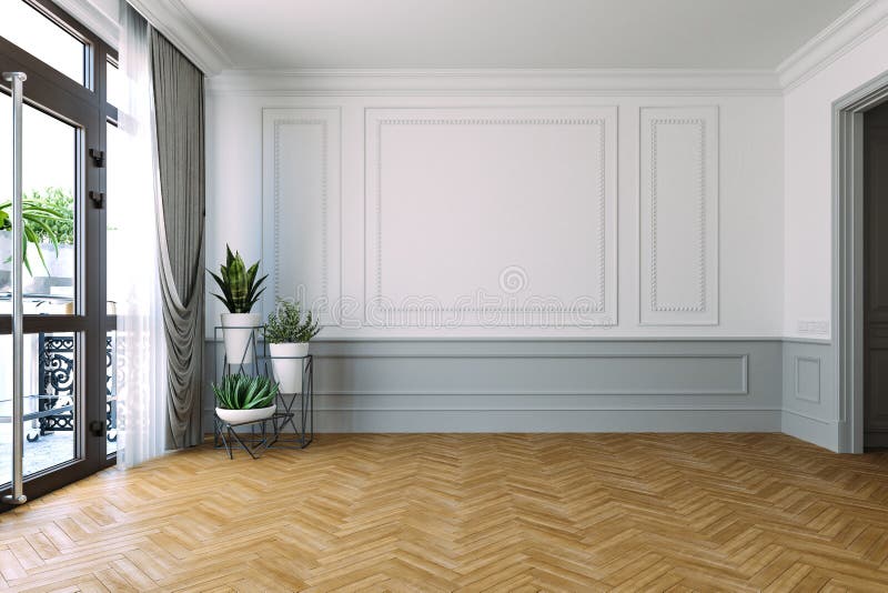 3d Render of Beautiful Interior Stock Illustration - Illustration of ...