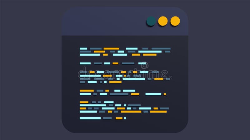 3d Render Coding Animation Coding Screen 3d Rendering Stock Footage Video Of Information