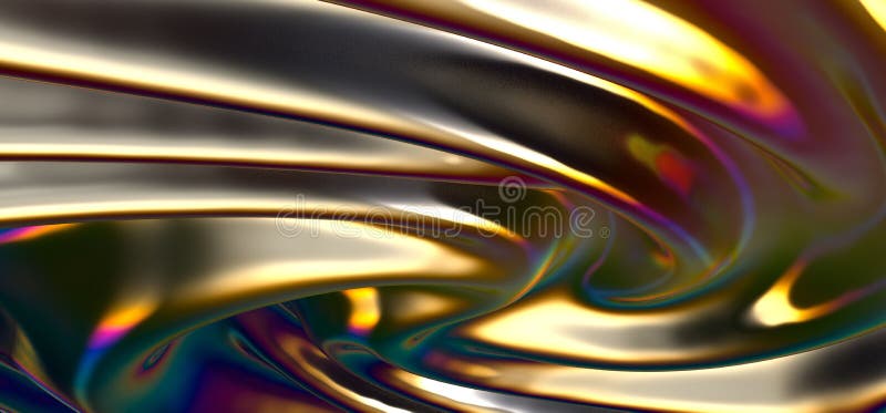 3d Render Colorful Computer Generated Digital Art for Poster, Flyer ...