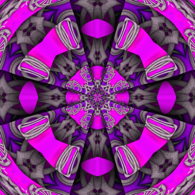 3D Render Combo Pattern Tile Stock Illustration - Illustration of ...