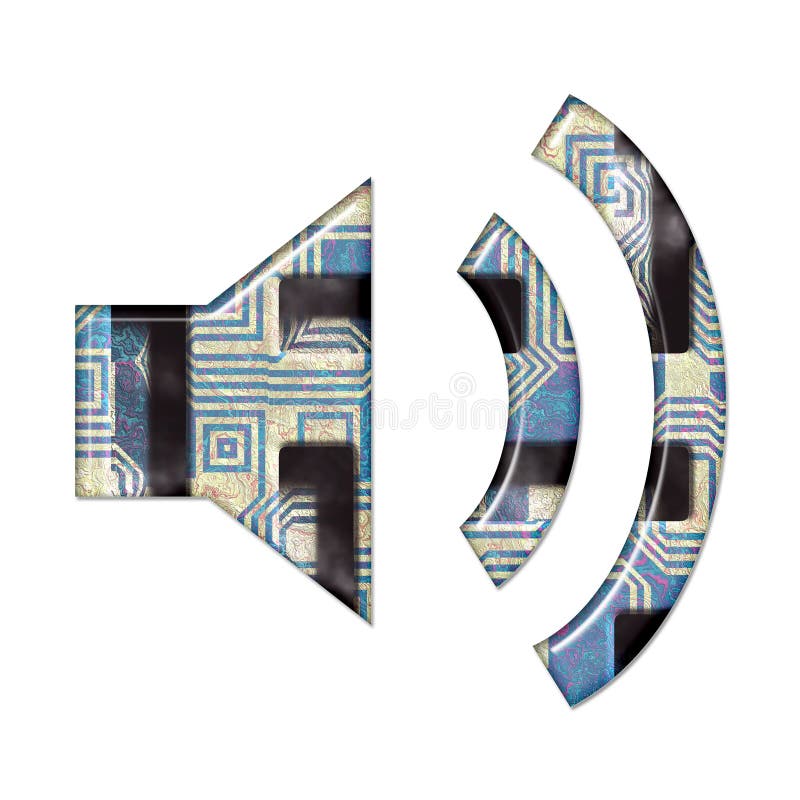 3D Render of Composite Material Symbol, Sign and Shape Stock ...