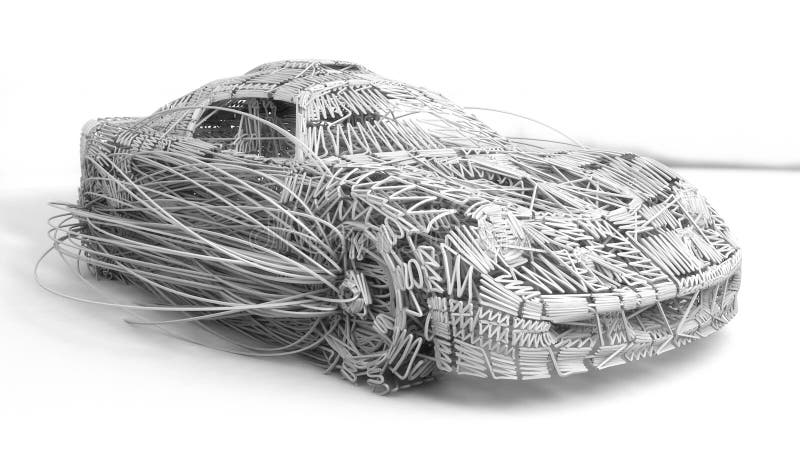 Concept car lines stock illustration. Illustration of speed - 140818152