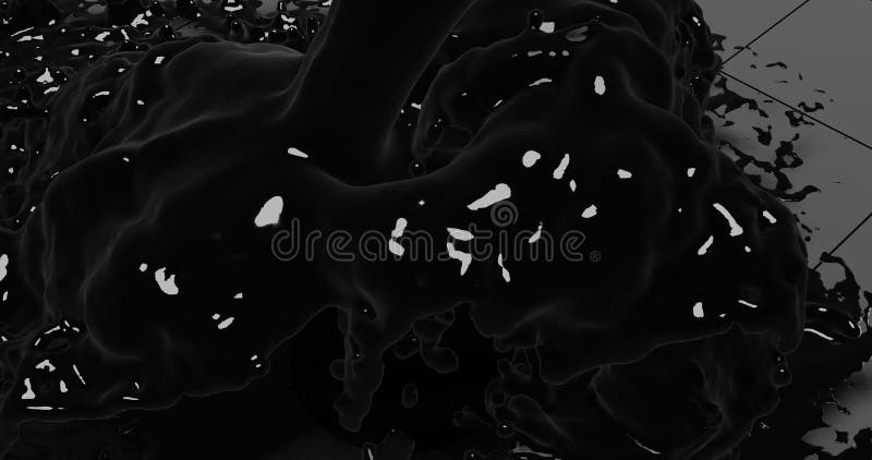 Render Concept with Overflow Amount of Oil Stock Footage - Video of ...