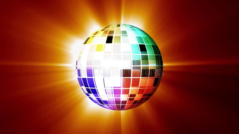 3d Render Animation Create Disco Ball Stock Footage - Video of shine ...