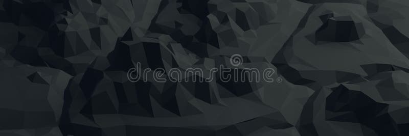 Low Polygon Stone Terrain Background Stock Illustration - Illustration ...