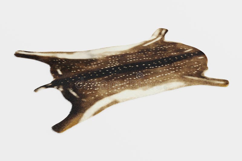 3D Render of Deer Skin stock illustration. Illustration of render ...