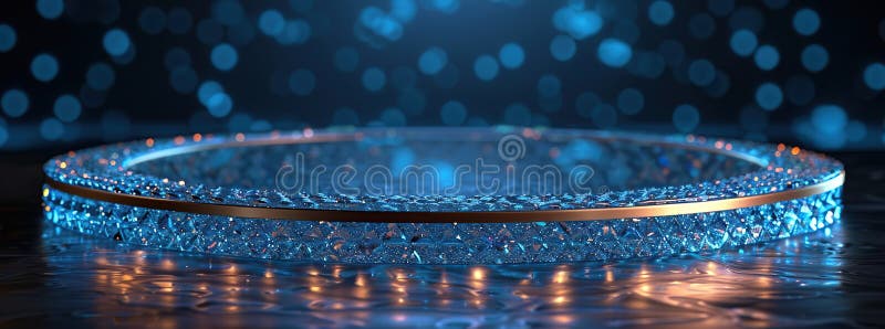 Diamond Ring Platform stock illustration. Illustration of reflection ...