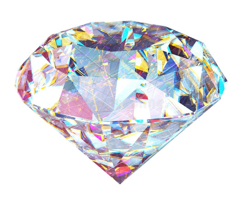 3d render diamonds stock illustration. Illustration of scintillation ...