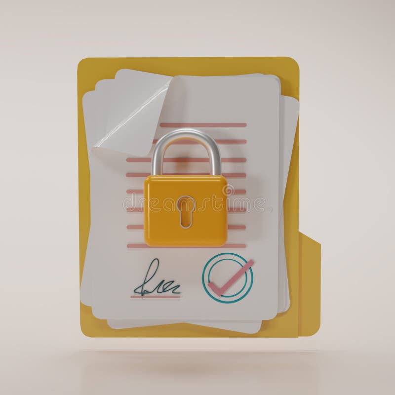 Sensitive Documents Stock Illustrations – 130 Sensitive Documents Stock ...