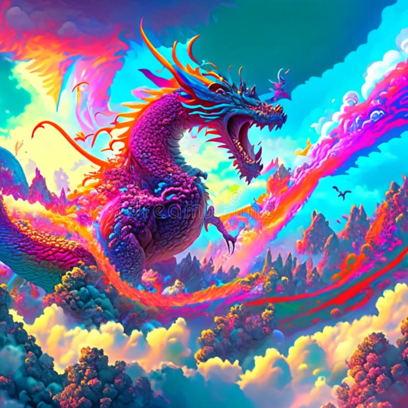 3d Dragon Ai Background Stock Illustrations – 5,144 3d Dragon Ai ...
