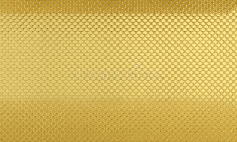 3D Render : Embossed Abstract Pattern Engraved on Gold Surface Stock ...