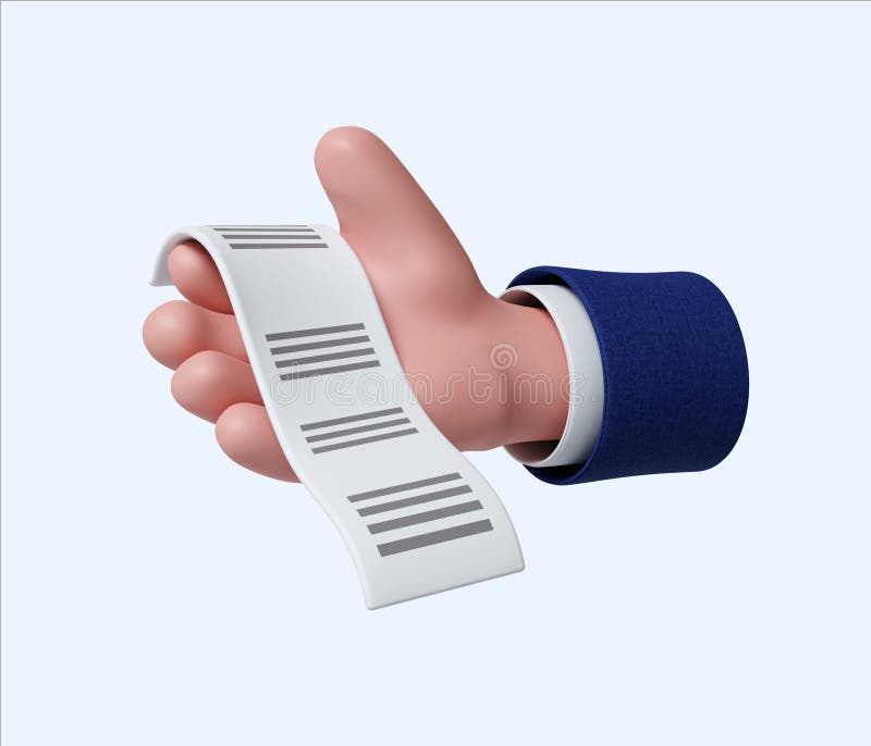 Receipt Hand Stock Illustrations – 6,227 Receipt Hand Stock ...