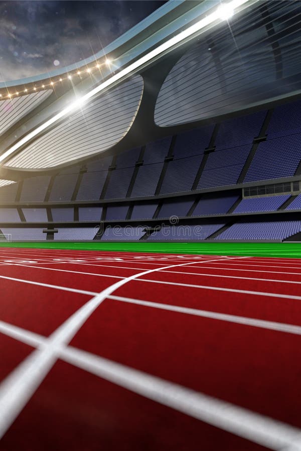 3d Track Field Stadium Stock Illustrations – 132 3d Track Field Stadium ...
