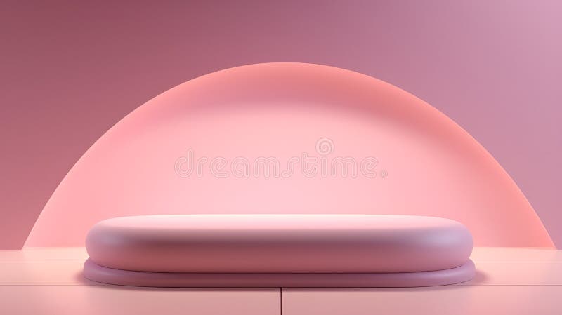 3D Render Empty Display Background with, Display, Mockup, Presentation ...