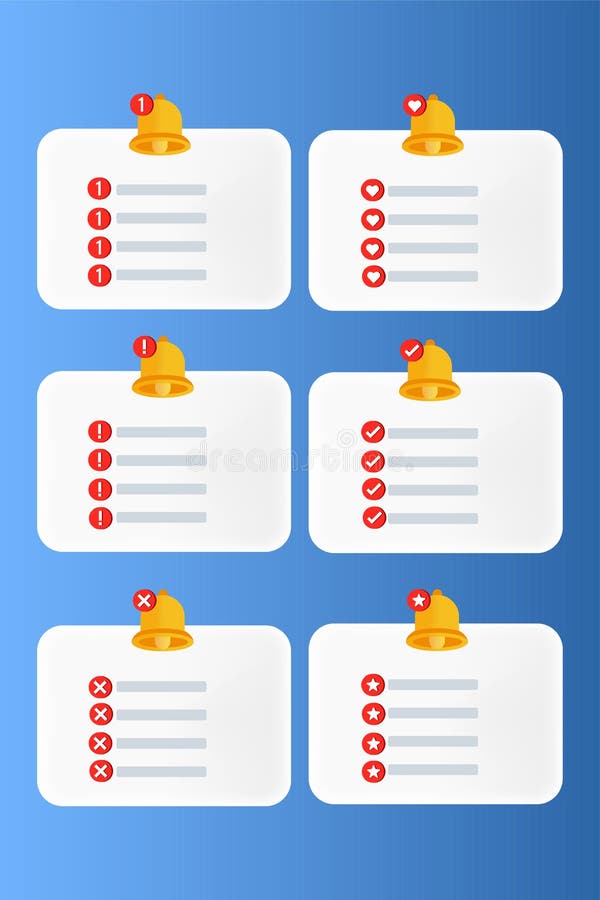 Push Notification Stock Illustrations – 8,774 Push Notification Stock ...