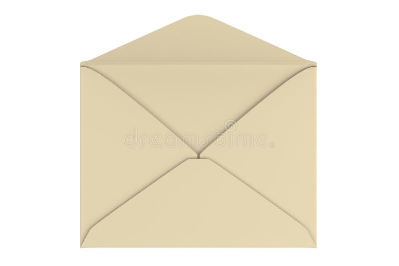 3d render of envelope stock illustration. Illustration of icon - 37146903