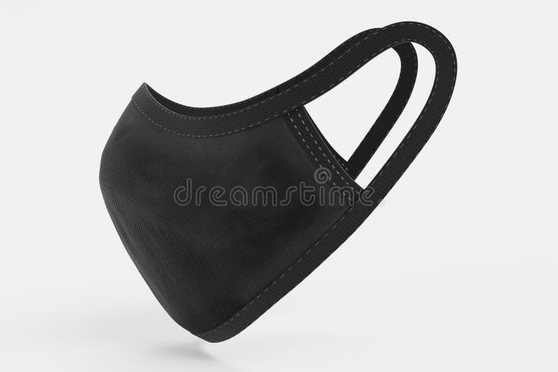 3D Render of Face Mask stock illustration. Illustration of hospital ...