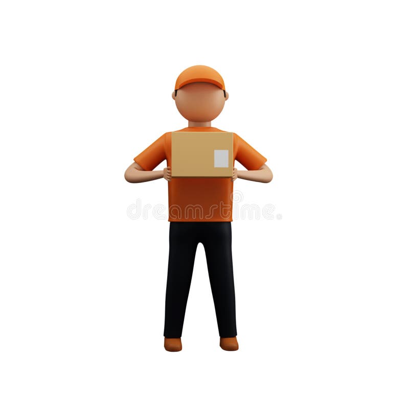 Delivery Boy 3d Stock Illustrations – 624 Delivery Boy 3d Stock ...