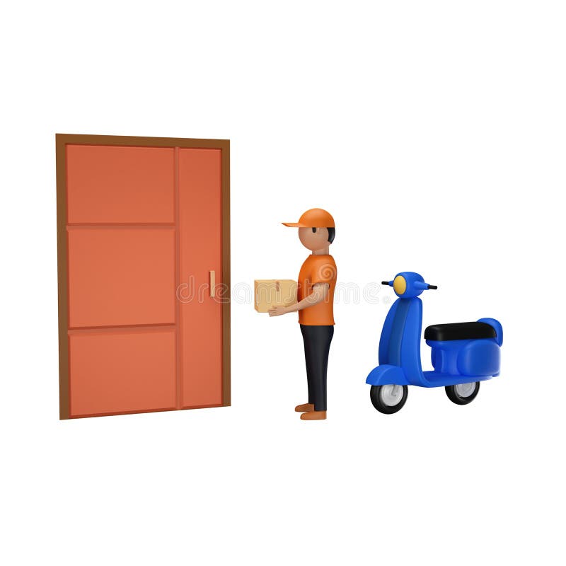 Delivery Boy 3d Stock Illustrations – 624 Delivery Boy 3d Stock ...