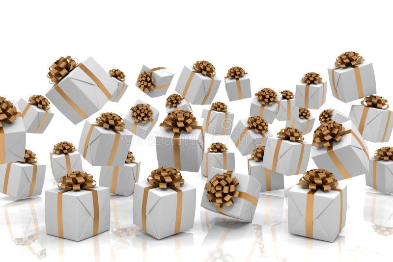 Falling Presents Stock Illustrations – 886 Falling Presents Stock ...