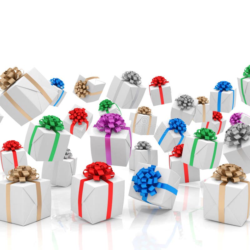 Falling Presents Stock Illustrations – 886 Falling Presents Stock ...