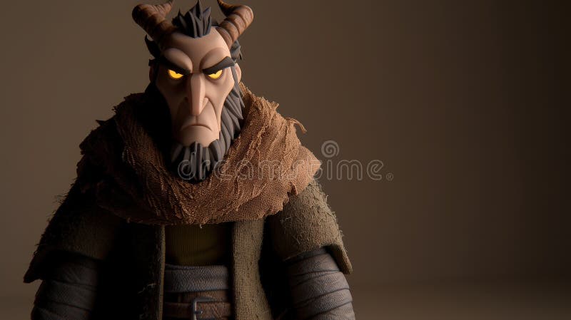 3D Render of a Fantasy Character Stock Illustration - Illustration of ...