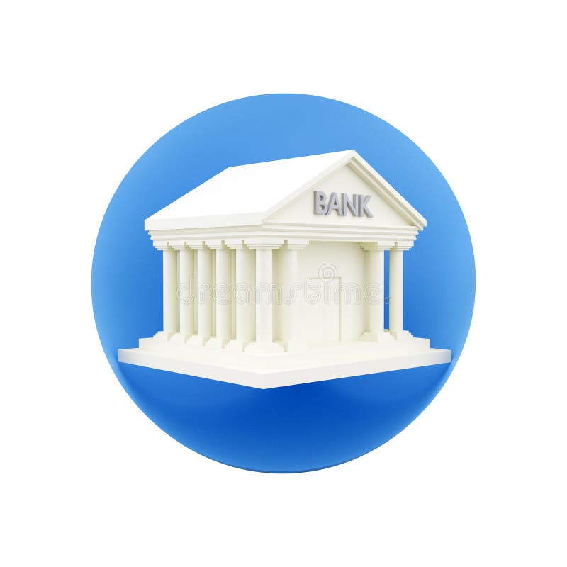 3D Render Financial Concept. Bank. 3D Render Transactions, Bank Service ...