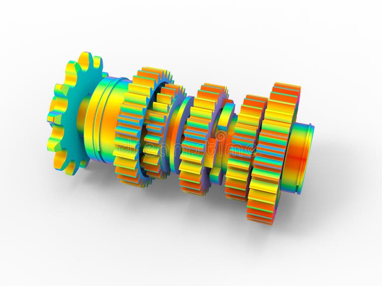 Shaft Finite Element Analysis Stock Illustrations – 50 Shaft Finite ...