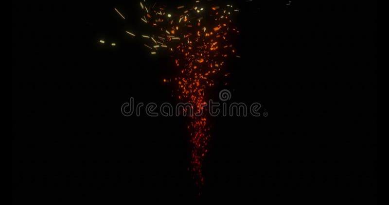 Burning Embers and Fire Line Stock Footage - Video of burning, dark ...