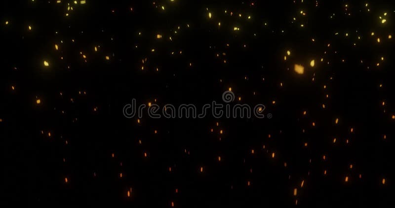Flying Embers for Video Overlay Stock Footage - Video of flame, blast ...