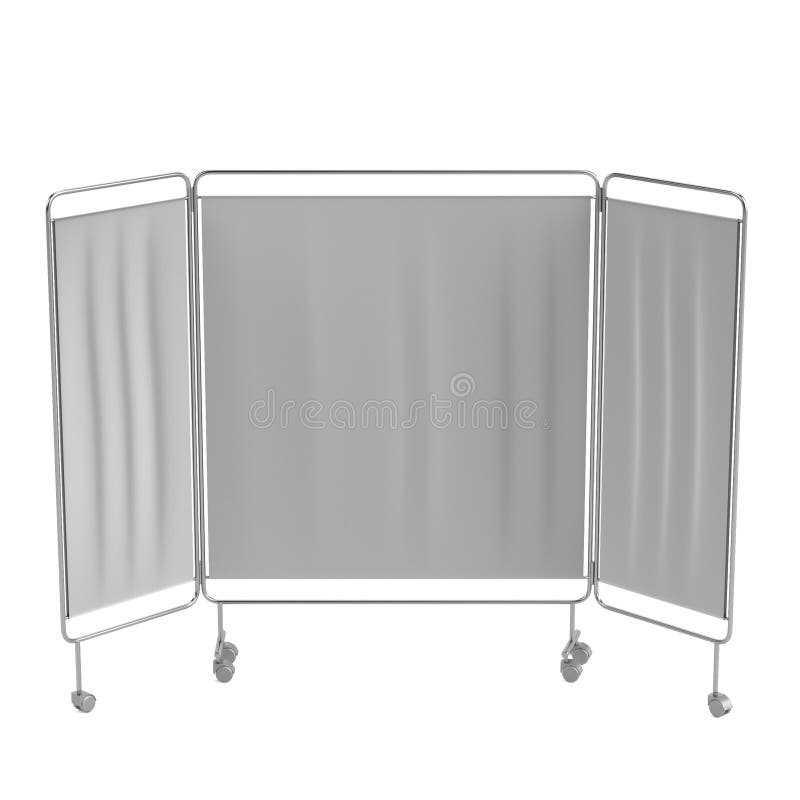 3d Render of Folding Screen Stock Illustration - Illustration of ...