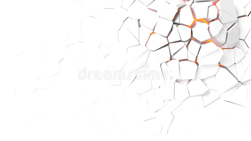 Fractured Ground Background Stock Illustration - Illustration of fall ...