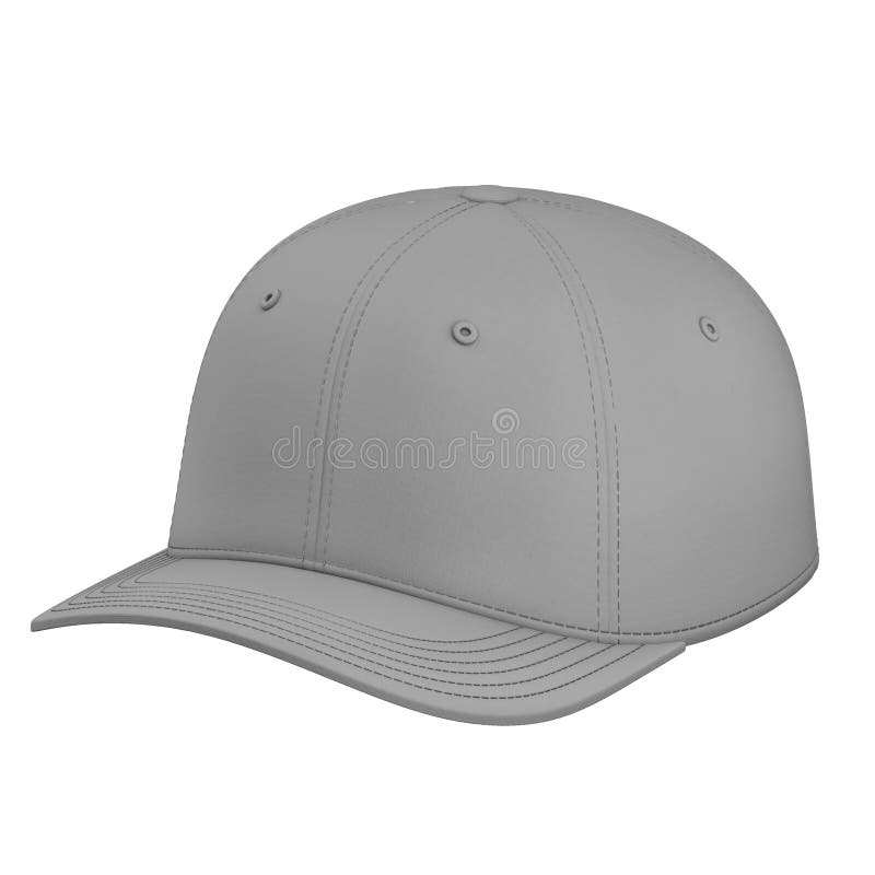3d Illyustration Baseball Cap Stock Illustration - Illustration of ...