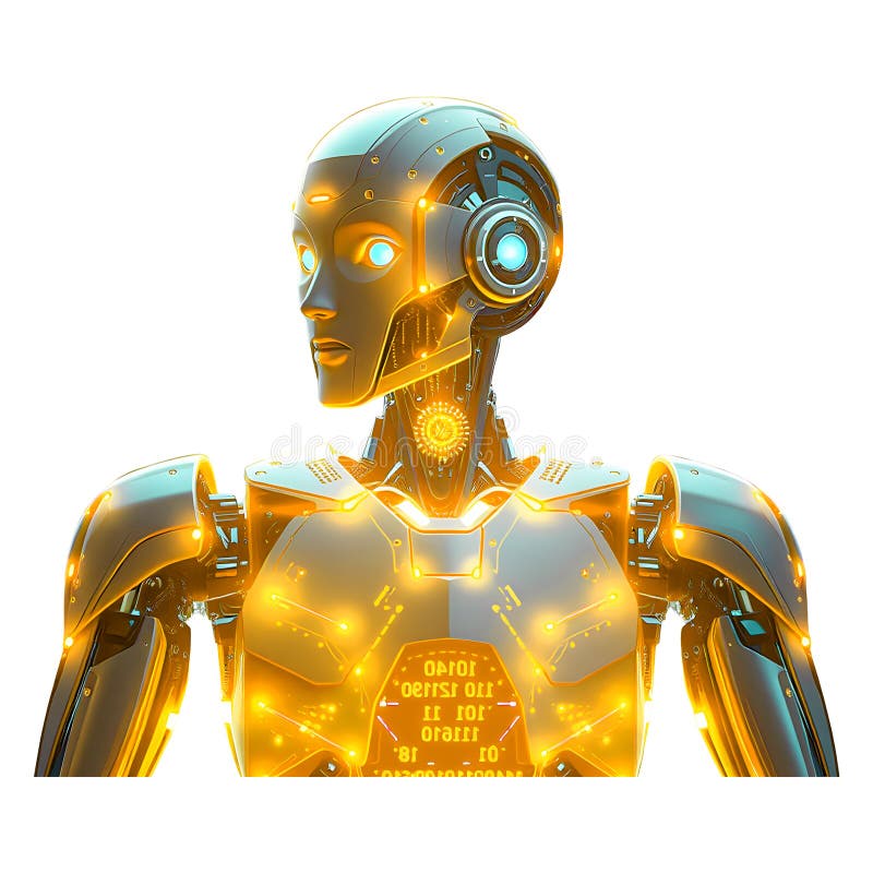 Render Robotic Android Cyborg Stock Illustrations – 5,405 Render ...