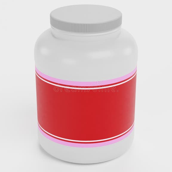 3D Render of Gainer stock illustration. Illustration of fitness - 299699006