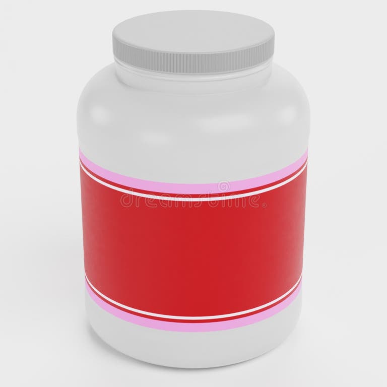 3D Render of Gainer stock illustration. Illustration of fitness - 299699006