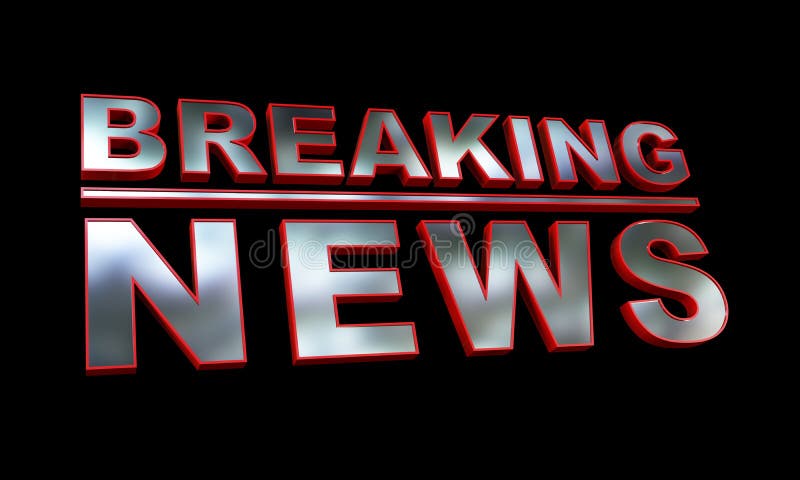 Breaking News Broadcasting Graphics Banner Stock Illustration ...