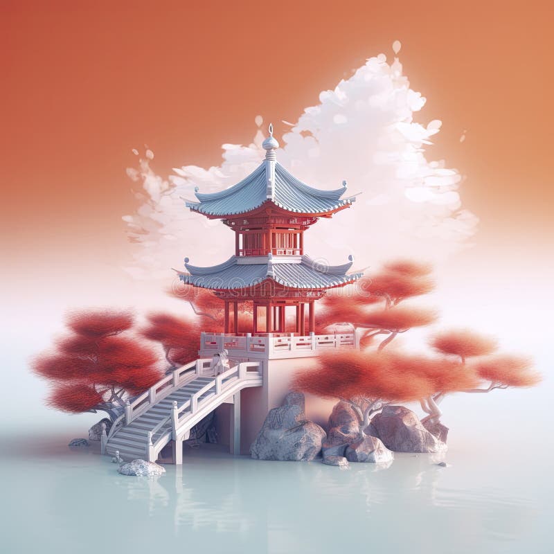 3d Render Geometric Shape , 3d Studio Art Stock Illustration ...