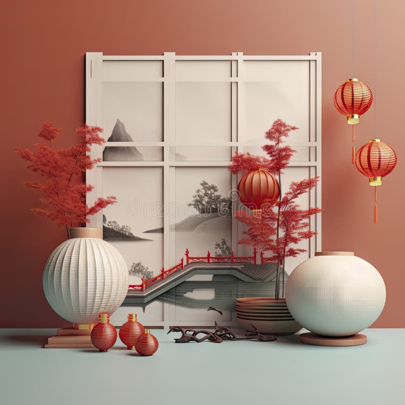 3d Render Geometric Shape , 3d Studio Art Stock Illustration ...