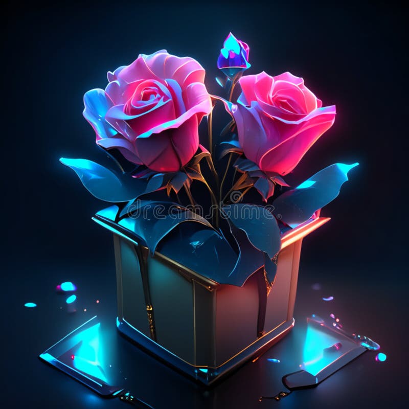 3d Bouquet Render Roses Stock Illustrations – 455 3d Bouquet Render ...
