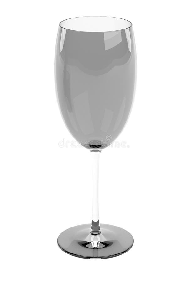 3d render of glass stock illustration. Illustration of model - 40044445