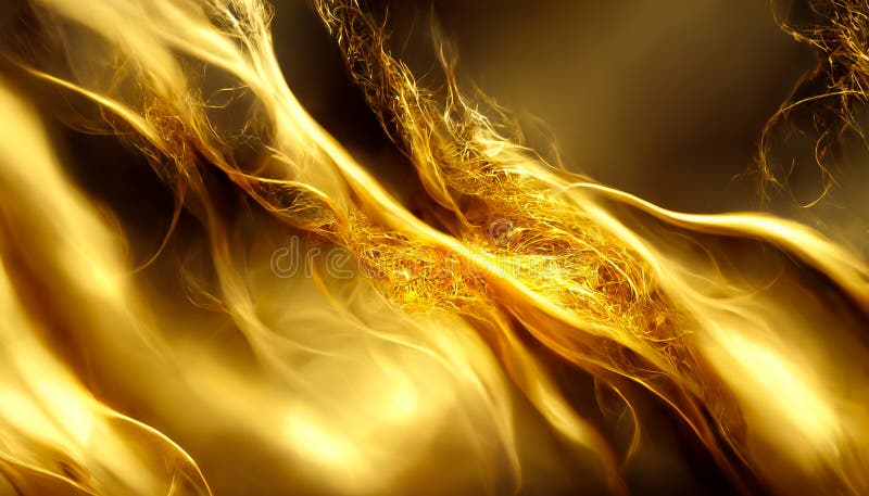 Gold Fire Abstract Background with Soft Glowing Backdrop Texture for ...