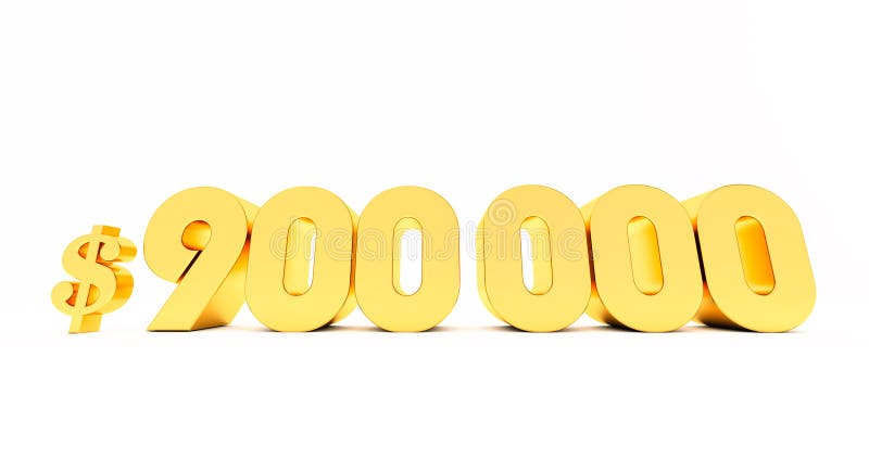 900K Nine Hundreds Thousand Followers Stock Vector - Illustration of ...