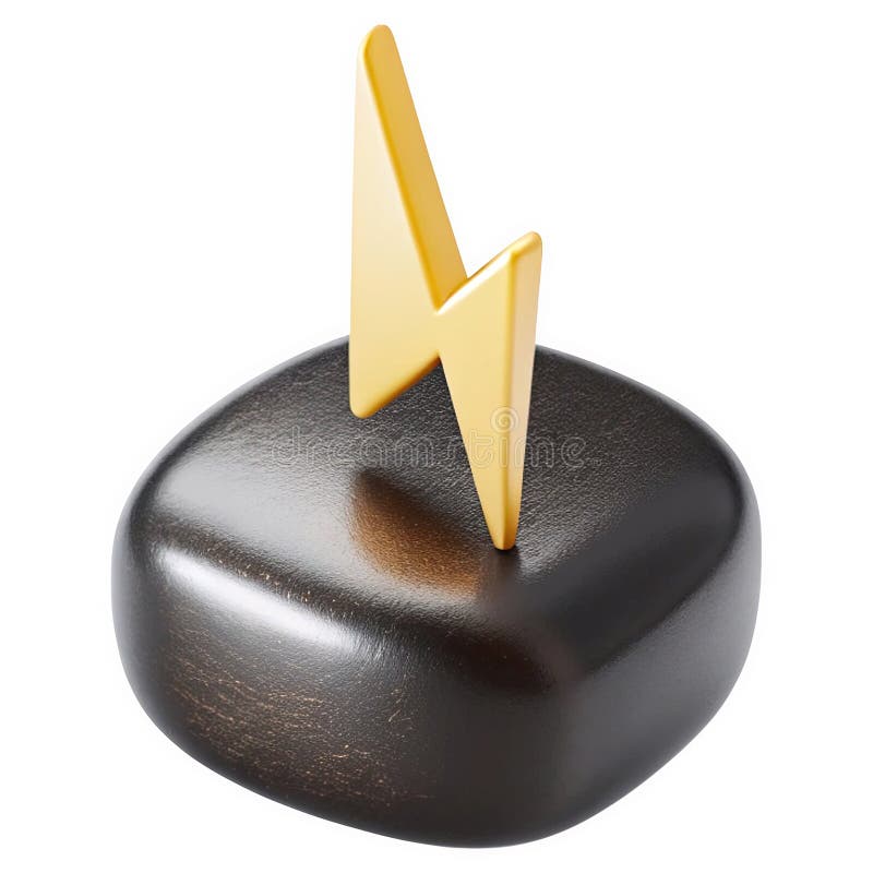 Golden Lightning Symbol Stock Illustrations – 2,578 Golden Lightning ...